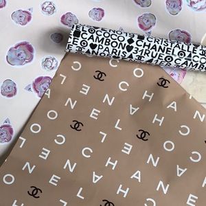 CHANEL | Accessories | Authentic Chanel Wrapping Paper 20 Per Foot ...
